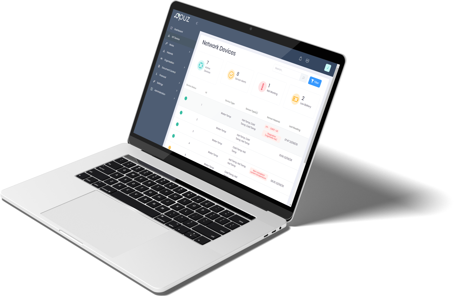 IoT Smart Building Monitoring - Opuz Software